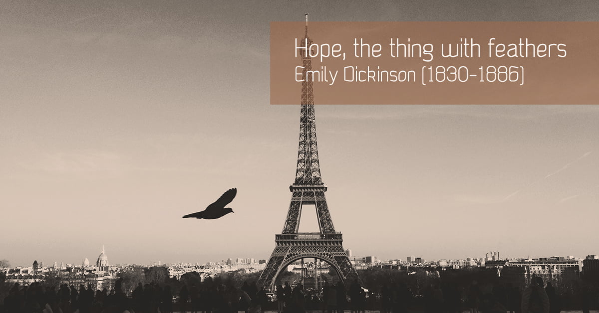 Hope, that thing with feathers | Antonin .B