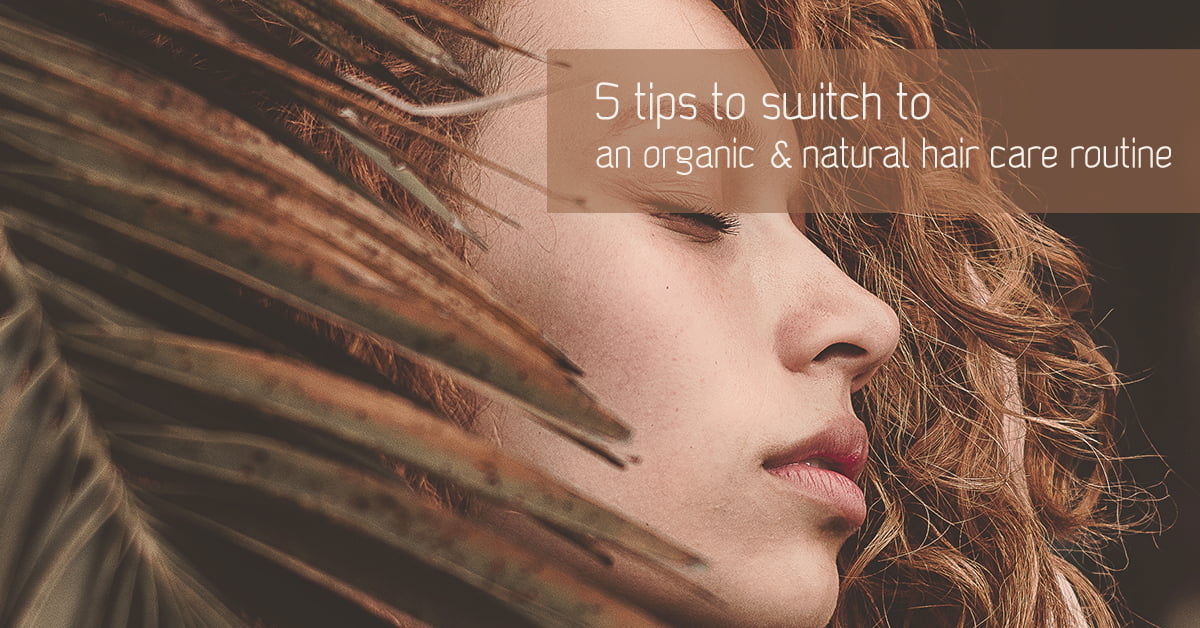 5 tips to switch to an organic & natural hair care routine | Antonin .B